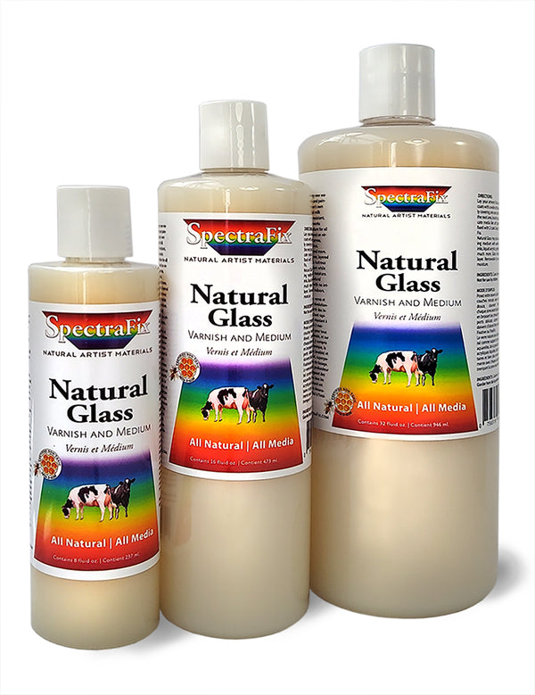 Natural Glass Varnish and Painting Medium - SpectraFix